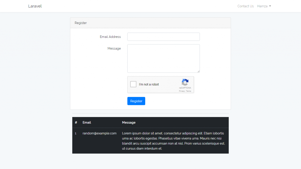 Google Recaptcha in Laravel Application - TutsForWeb