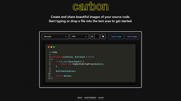 Create Code Screenshots from your editor using carbon and Polacode ...