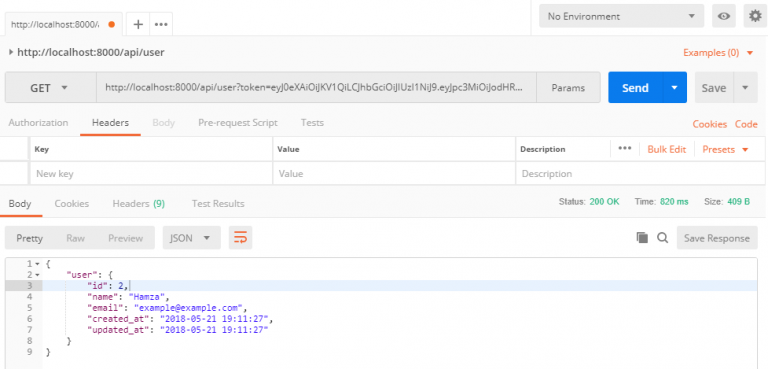 Restful API In Laravel 5.6 Using jwt Authentication - TutsForWeb
